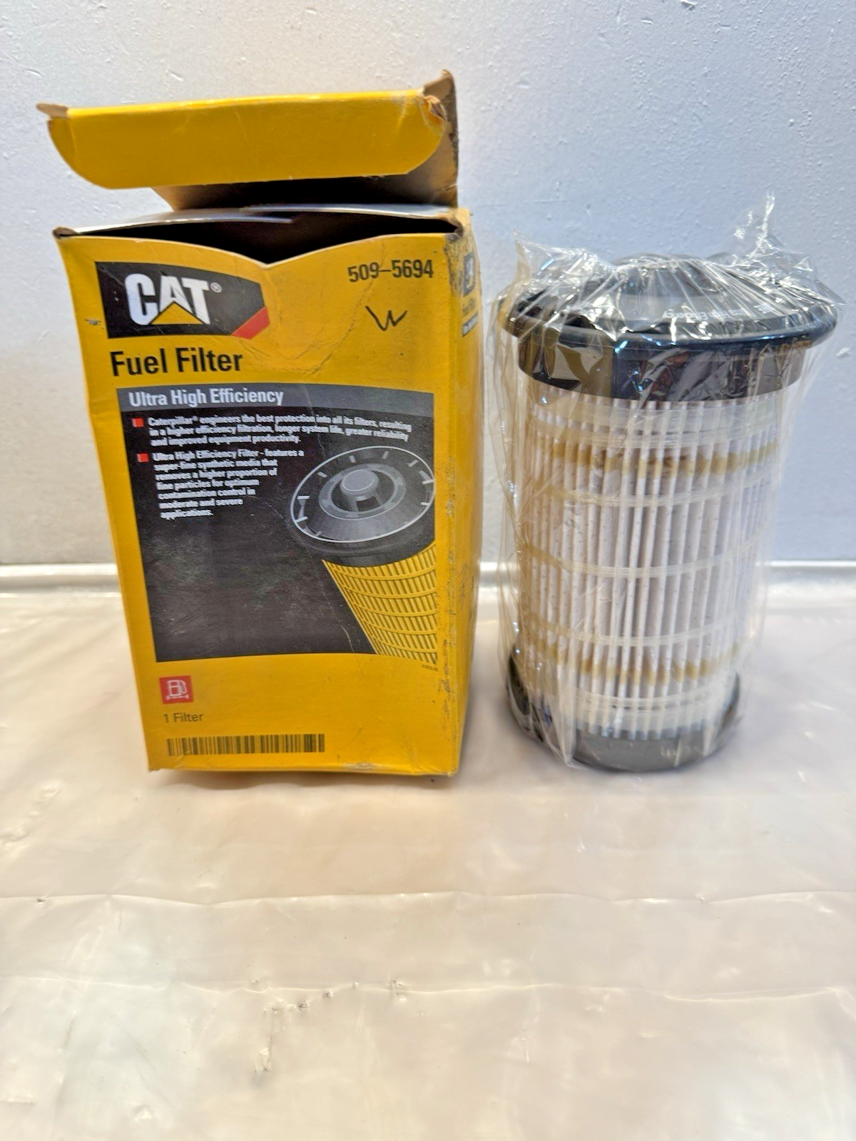 New CAT Ultra High Efficiency Fuel Filter 509-5694 Caterpillar 5095694 ...