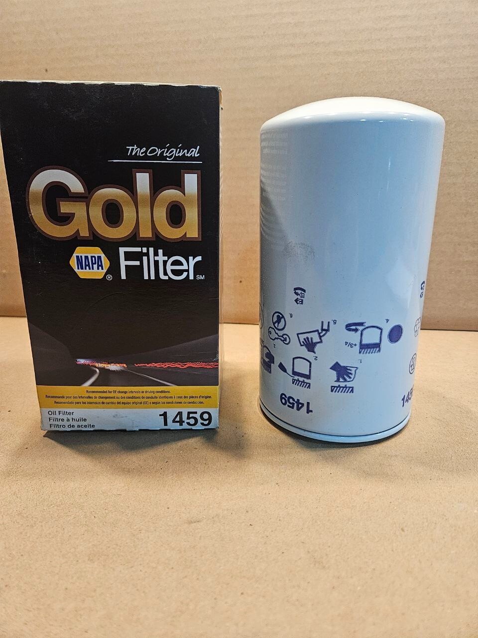 New Napa Gold Spin On Oil Filter 1459 - ABC Diesel Parts