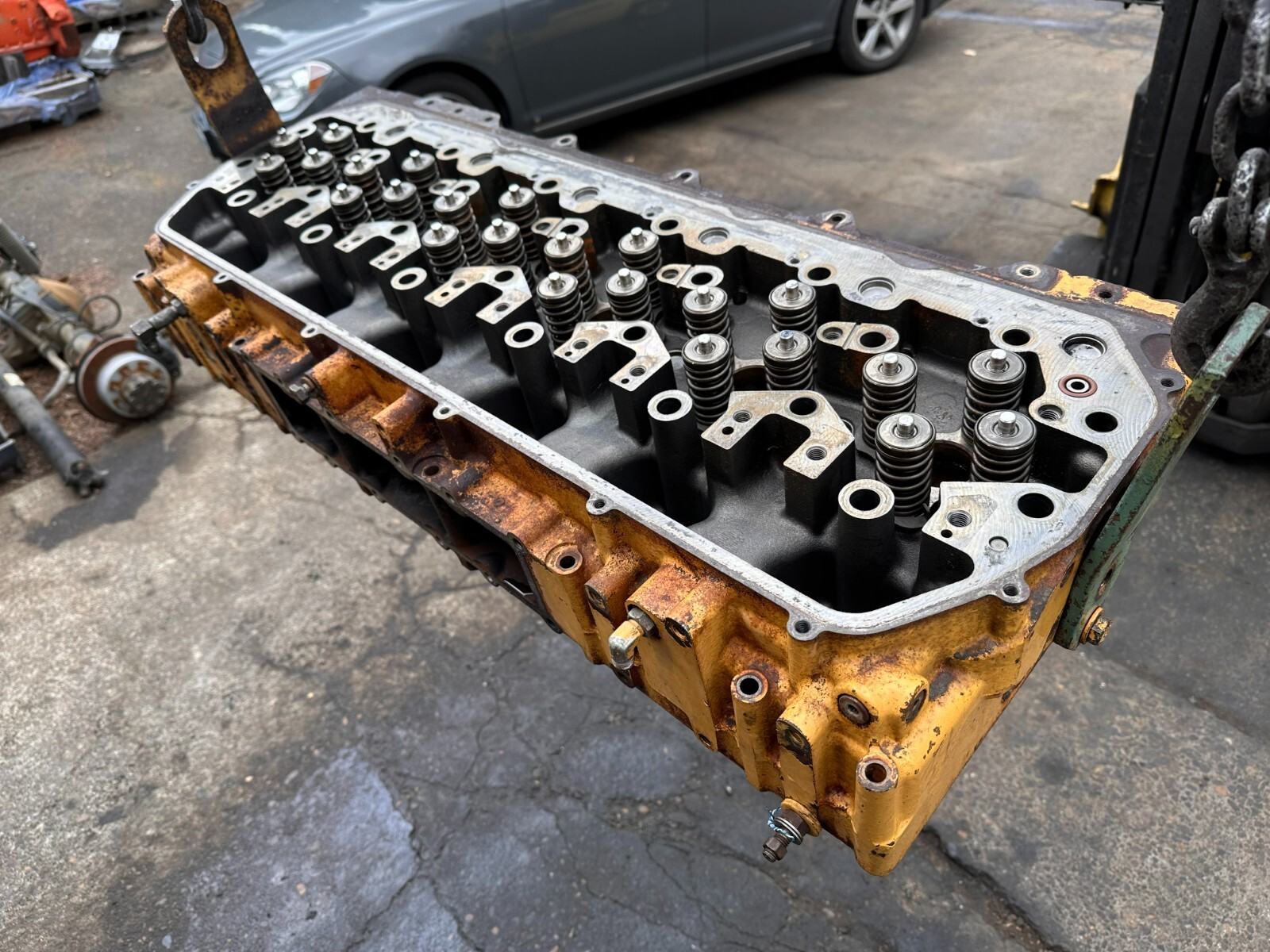 Caterpillar CAT C11 C13 Diesel Engine Loaded Cylinder Head 257-2170 OEM ...