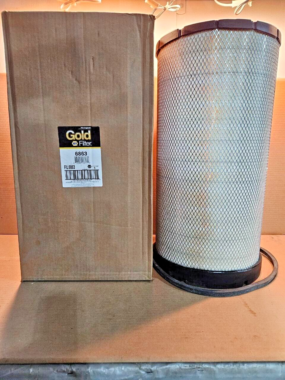 New Napa Gold Air Filter 6863 OEM for Kenworth W900 T680 C550 T880 T800 ...