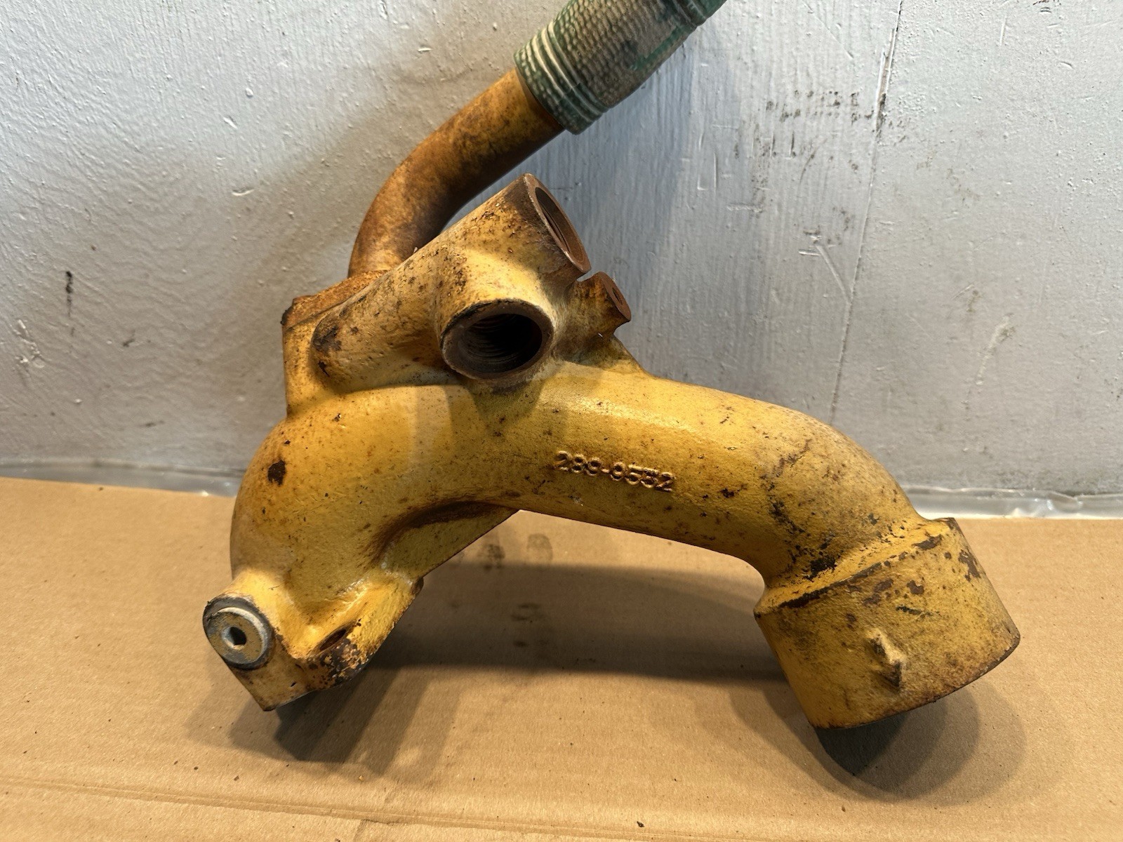CAT Caterpillar C15 Acert Diesel Engine Water Elbow & Tubes 2899552 OEM ...