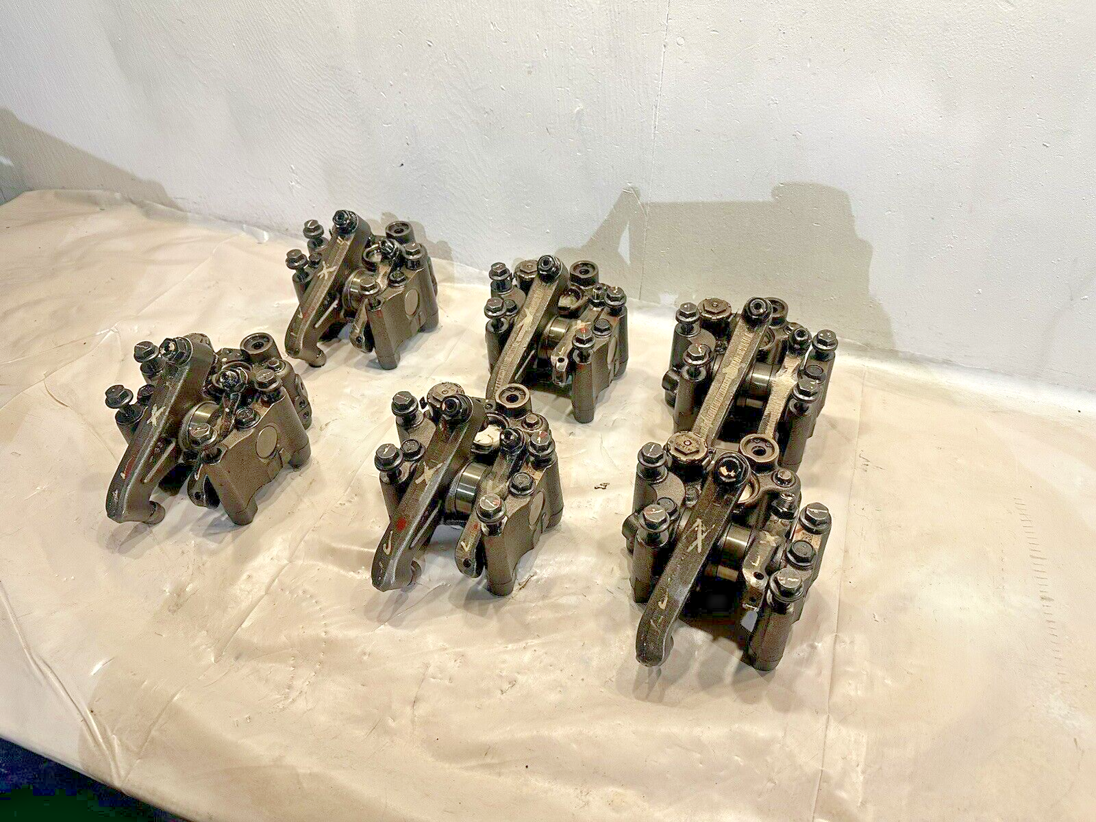 2015 Paccar MX-13 Diesel Engine Jake Brake Rocker Arm Assembly 1945026 ...