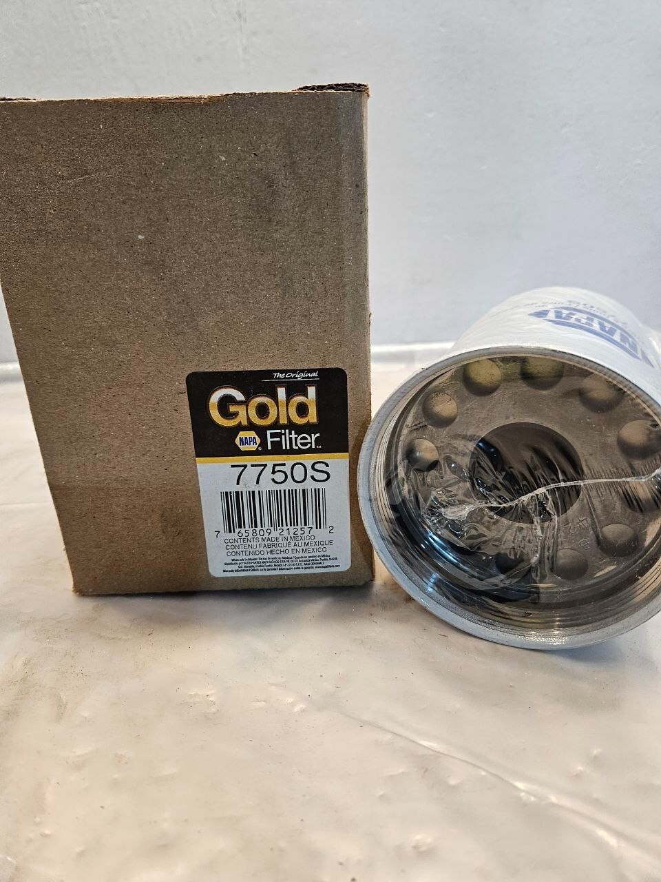 NEW NAPA GOLD OIL FILTER 7750S - ABC Diesel Parts
