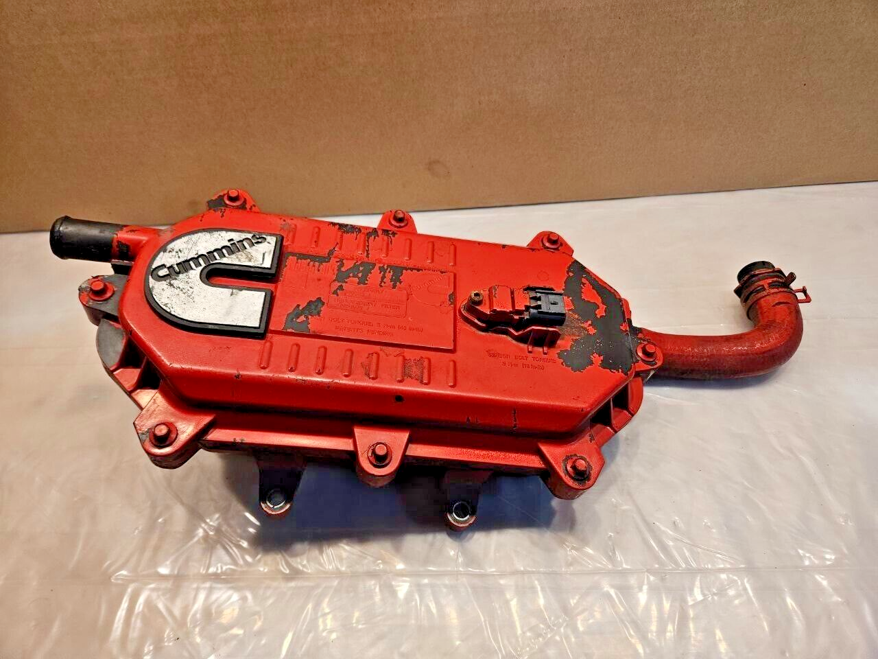 2012 Cummins ISX 12 Diesel Engine Crankcase Breather 2895323 OEM - ABC ...