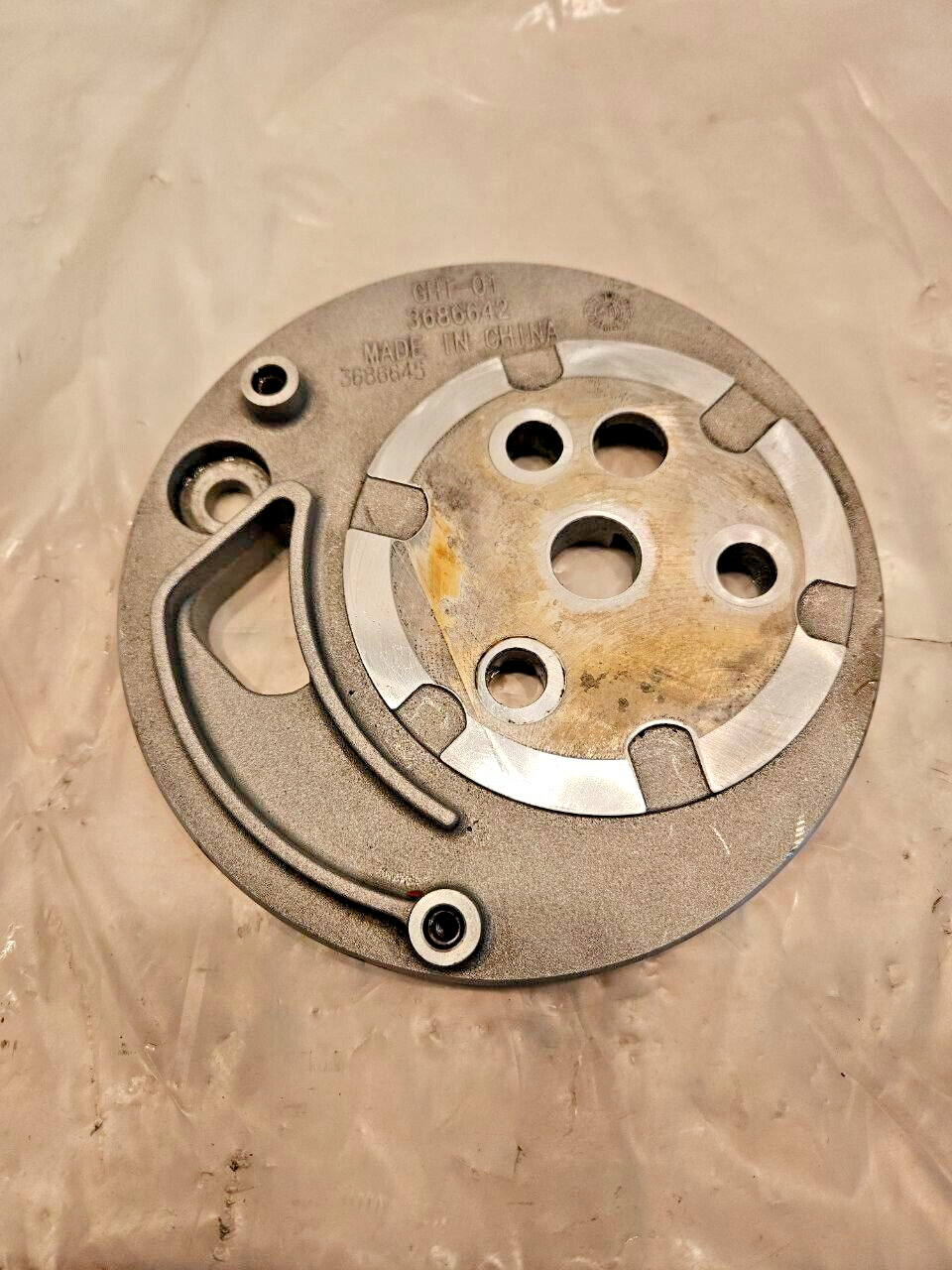 CUMMINS ISX15 DIESEL ENGINE TIMING COVER MOUNTING SPACER RING 3687426 ...