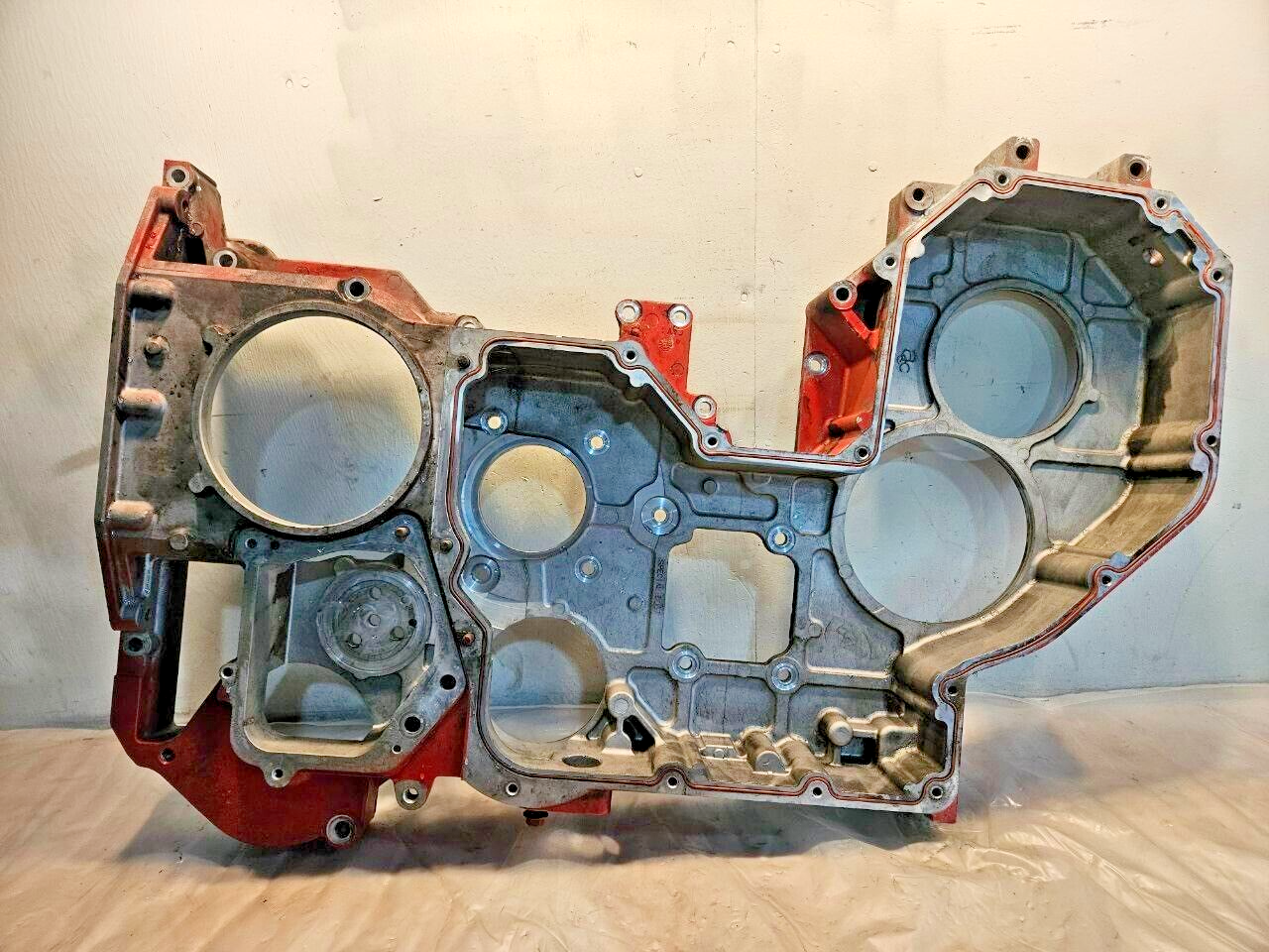 Cummins ISX15 X15 Diesel Engine Front timing cover Housing 3686923 OEM ...