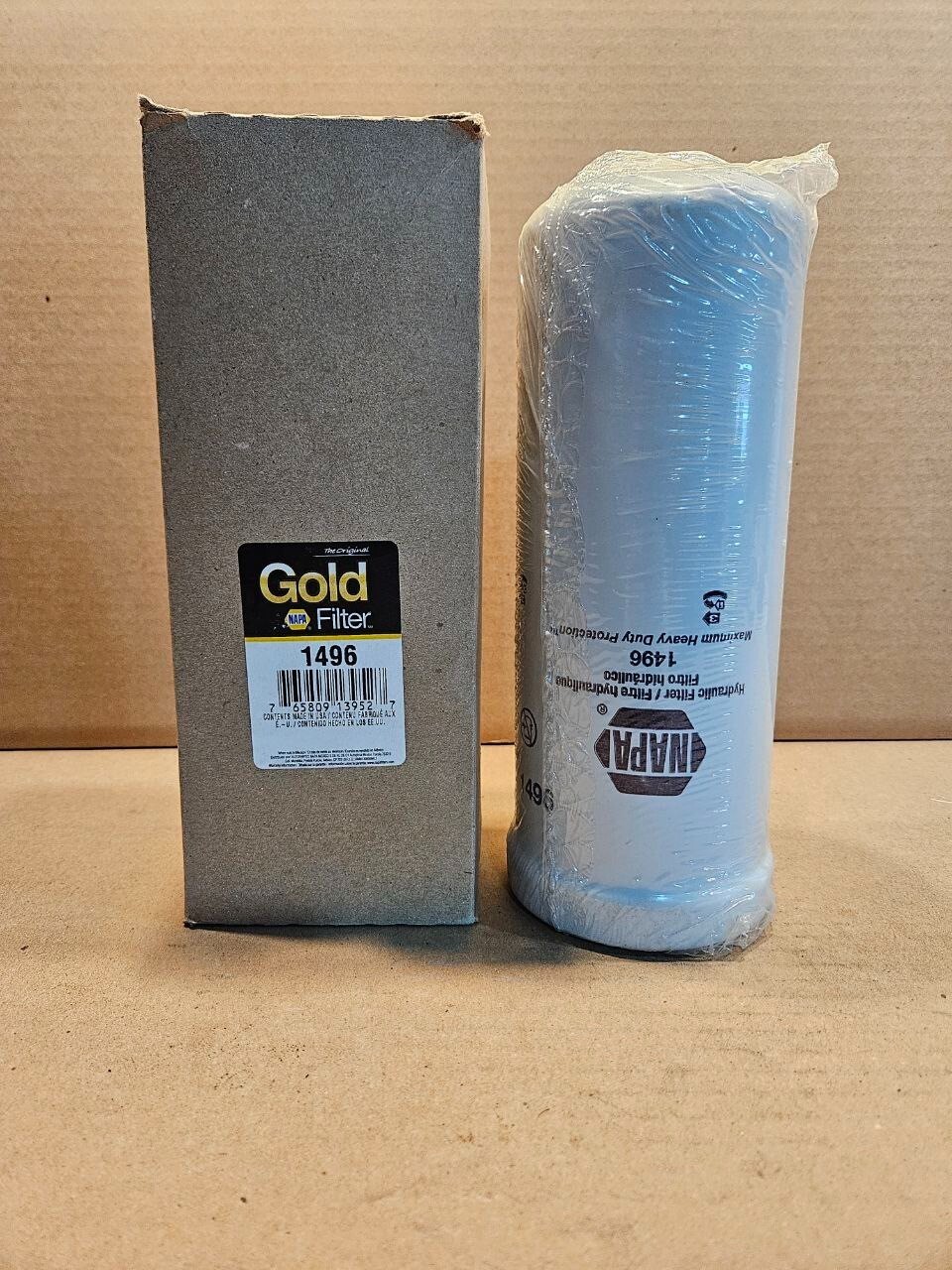 NEW NAPA GOLD 1496 Spin On Hydraulic Filter Industrial - ABC Diesel Parts