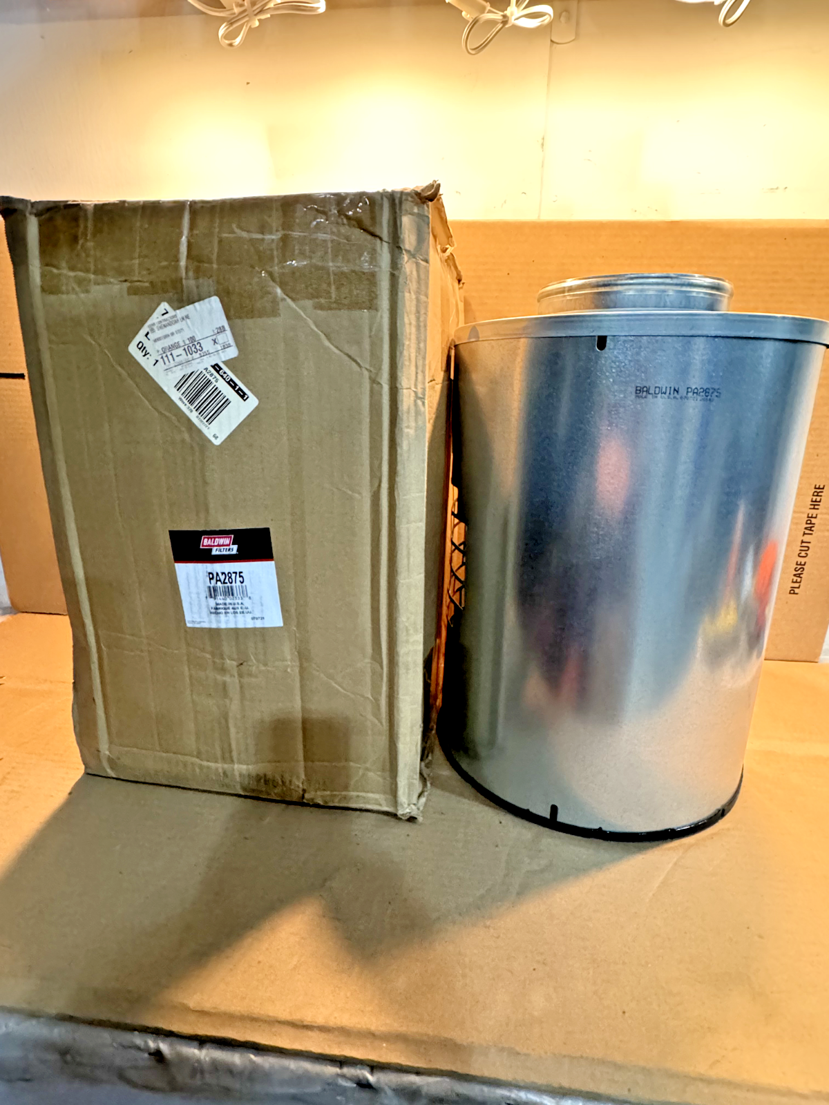 BALDWIN FILTERS Round Air Filter PA2875 Filtration Element - ABC Diesel ...