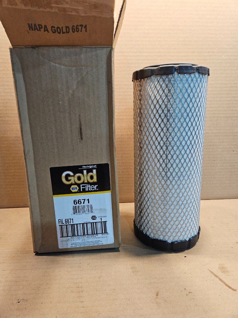 New NAPA Gold Air Filter 6671 OEM FIL6671 - ABC Diesel Parts