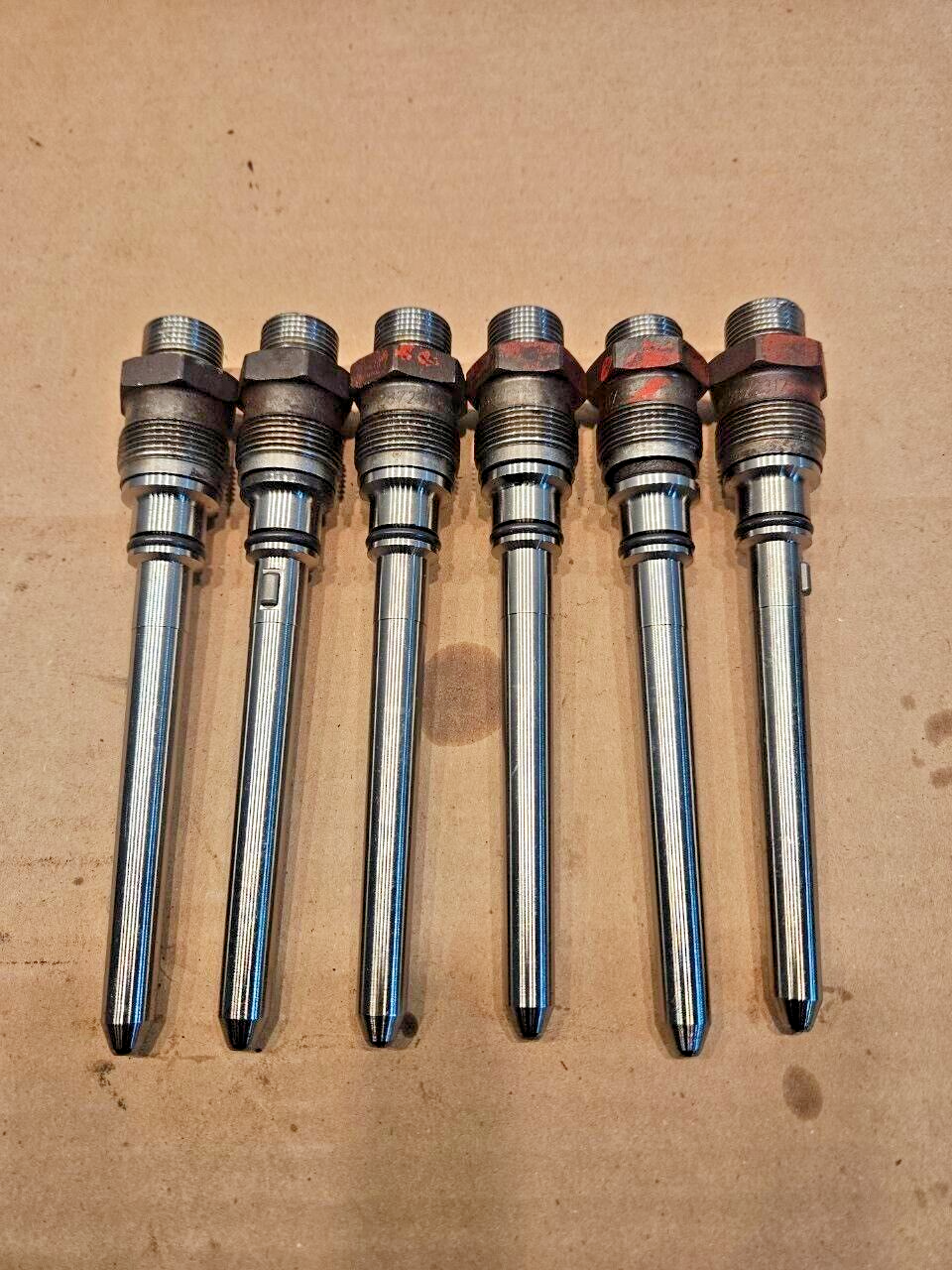 Set of 6 Cummins ISX12 Diesel Engine fuel connectors Tubes and nuts ...
