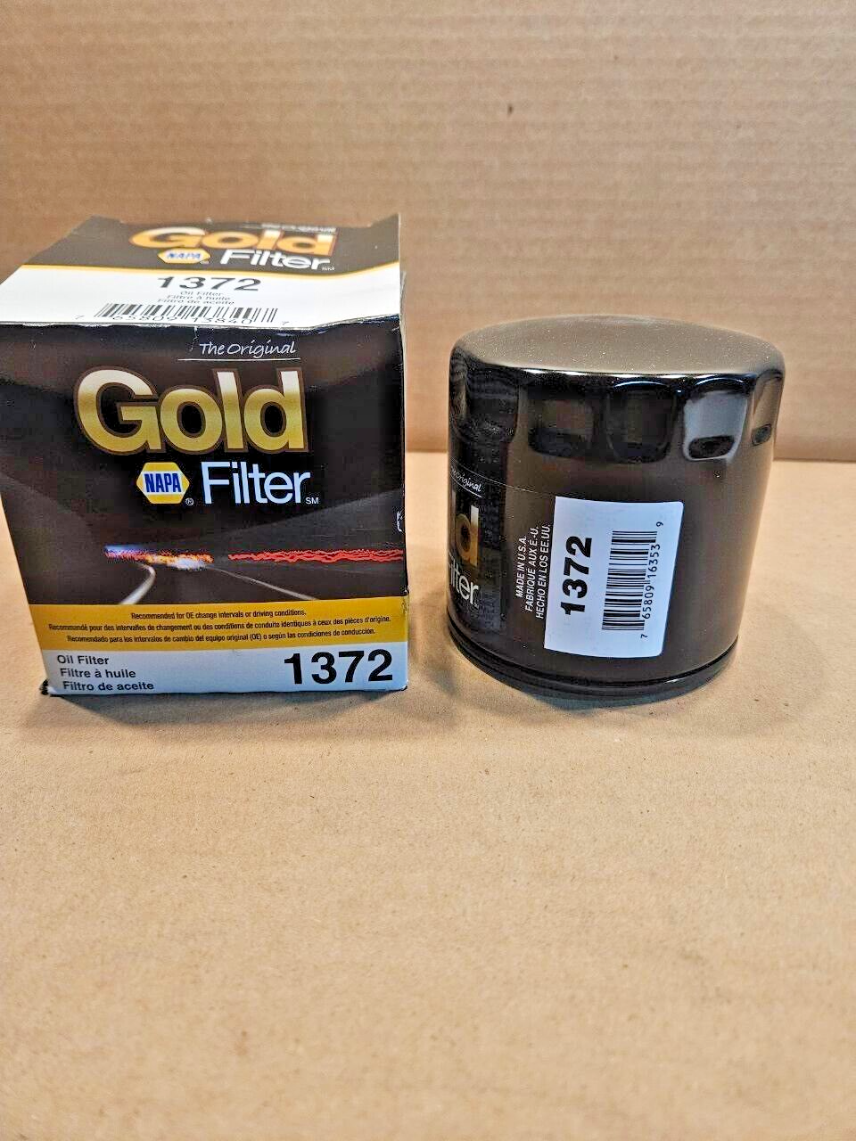 New Napa Gold 1372 Spin-On Lube Oil Filter Ford Engines - ABC Diesel Parts
