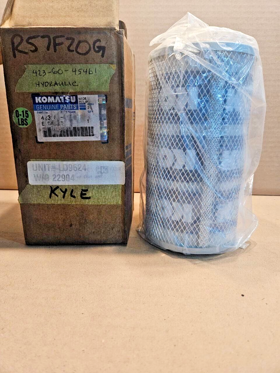 NEW KOMATSU Hydraulic Filter 4236045461 OEM 423-60-45461 - ABC Diesel Parts