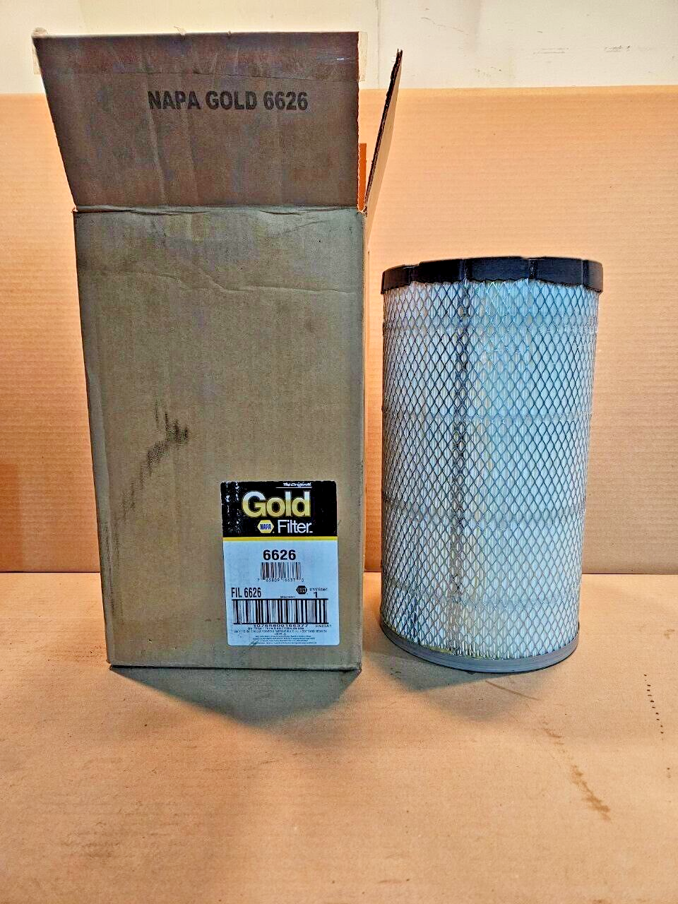 New NAPA GOLD AIR FILTER 6626 For CAT Excavator John Deere Loader - ABC ...