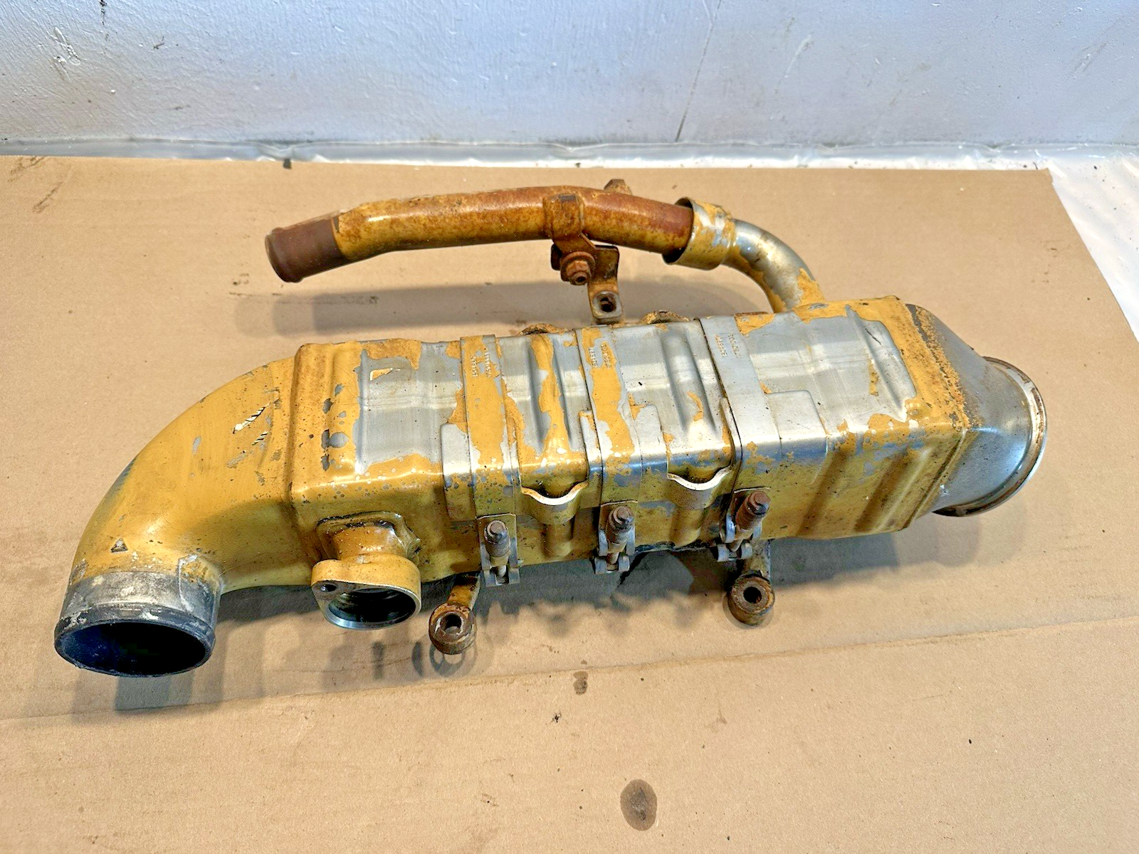 2008 CAT C15 ACERT Caterpillar Diesel Engine EGR Cooler 286-1158 OEM ...