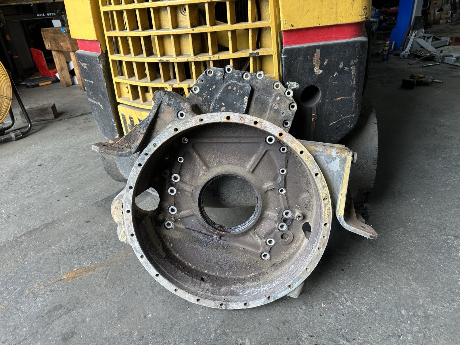 CAT C15 Caterpillar Diesel Engine Flywheel Housing 2234739 OEM - ABC ...