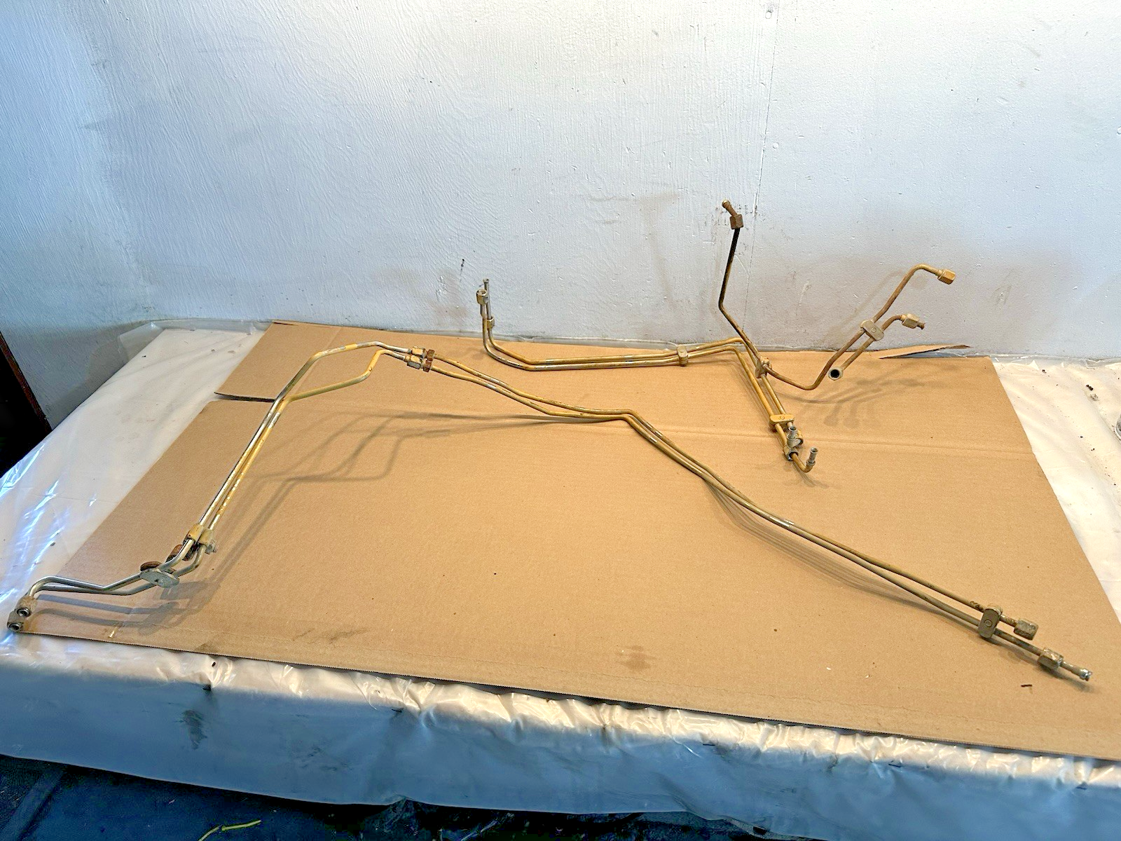 2008 Set of 6 CAT C15 Acert Caterpillar Diesel Engine Fuel Lines OEM ...