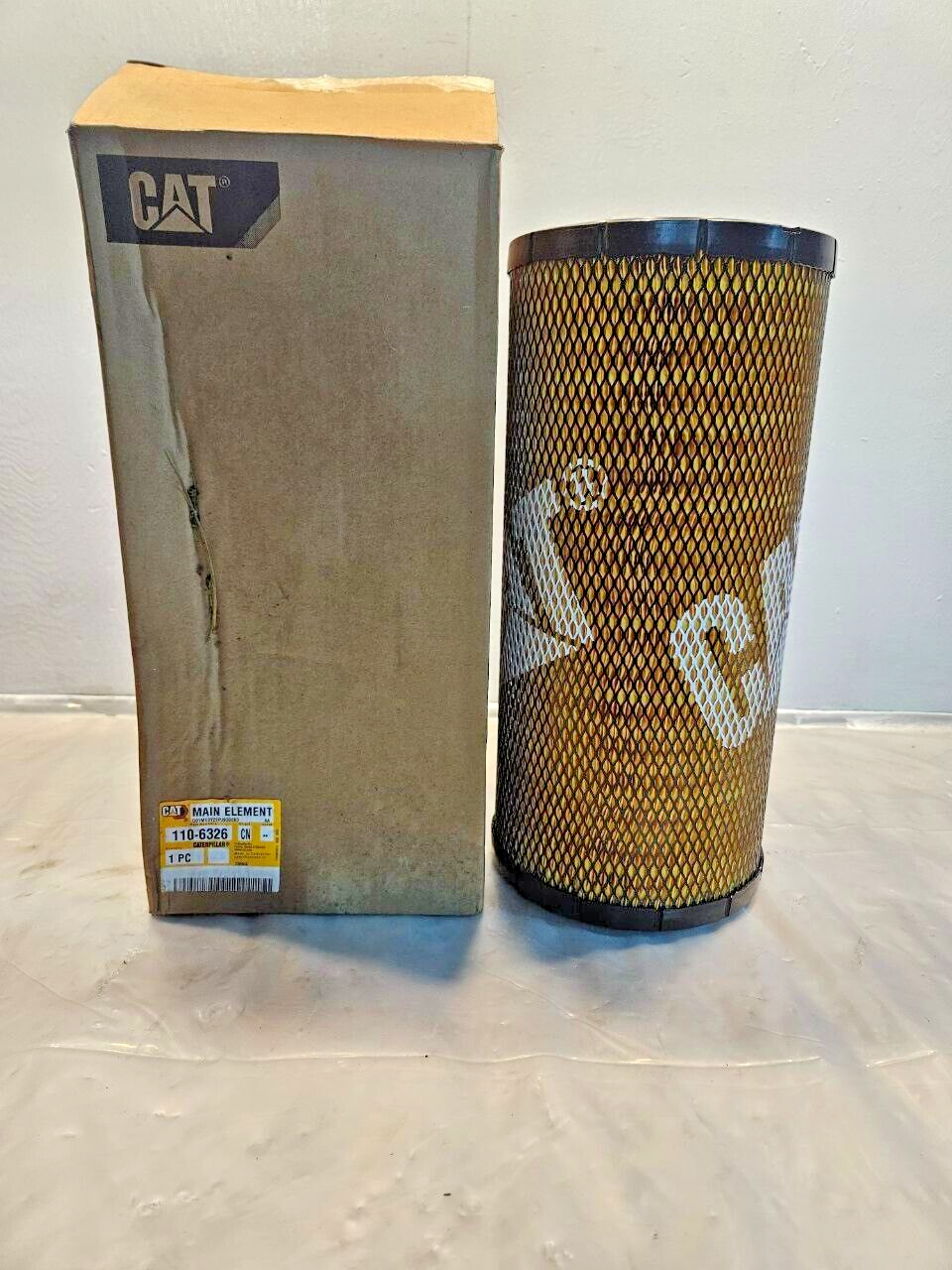 New CAT 110-6326 Air Cleaner Element Filter Caterpillar OEM - ABC ...