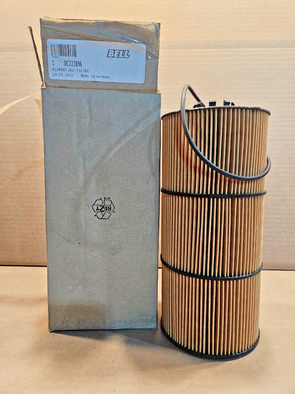New BELL Oil/Lube Filter DC222896 OEM - ABC Diesel Parts