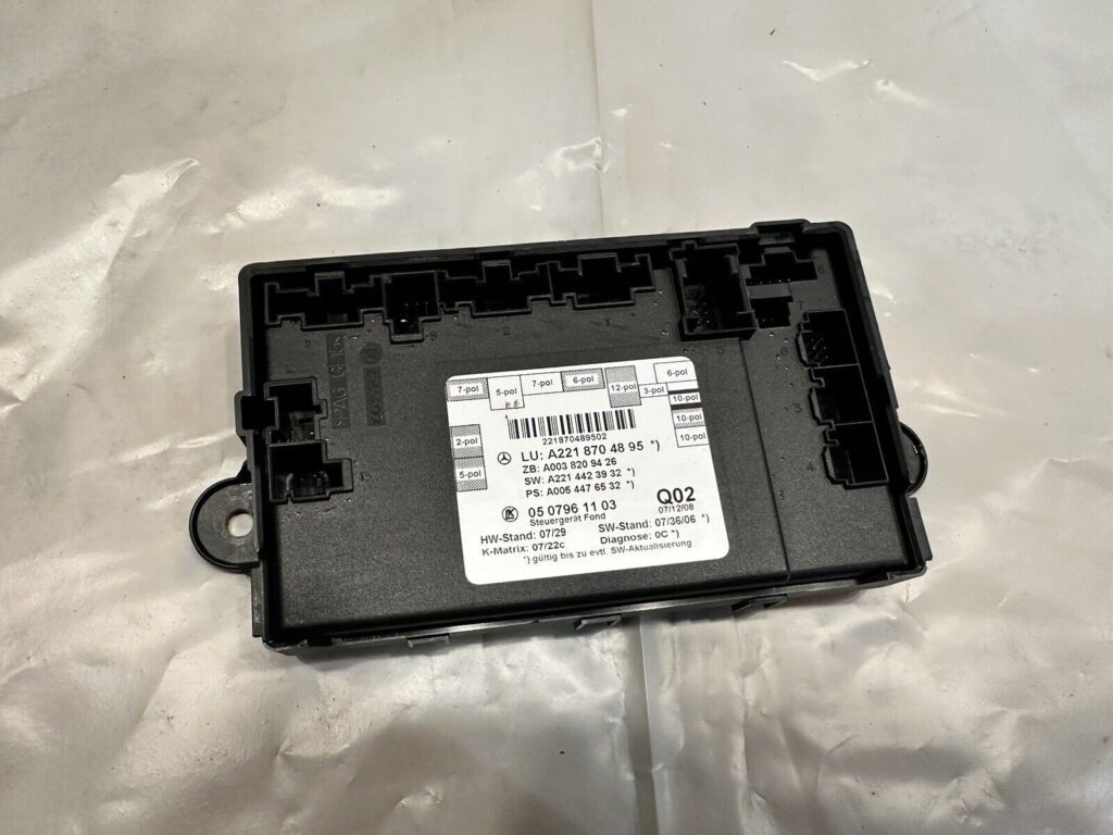 2007-13 Mercedes W221 S550 S400 Rear Right or Left Side Door Control ...