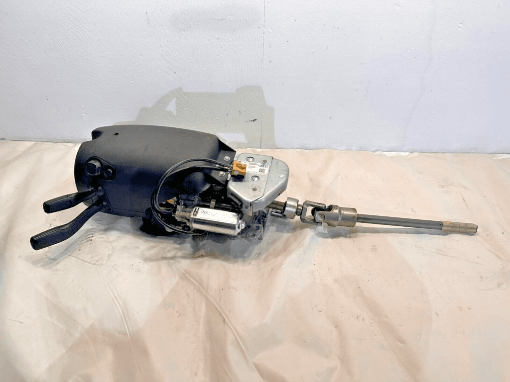 2007-2015 AUDI Q7 4L FRONT LEFT DRIVER STEERING COLUMN & LOCK CONTROL ...