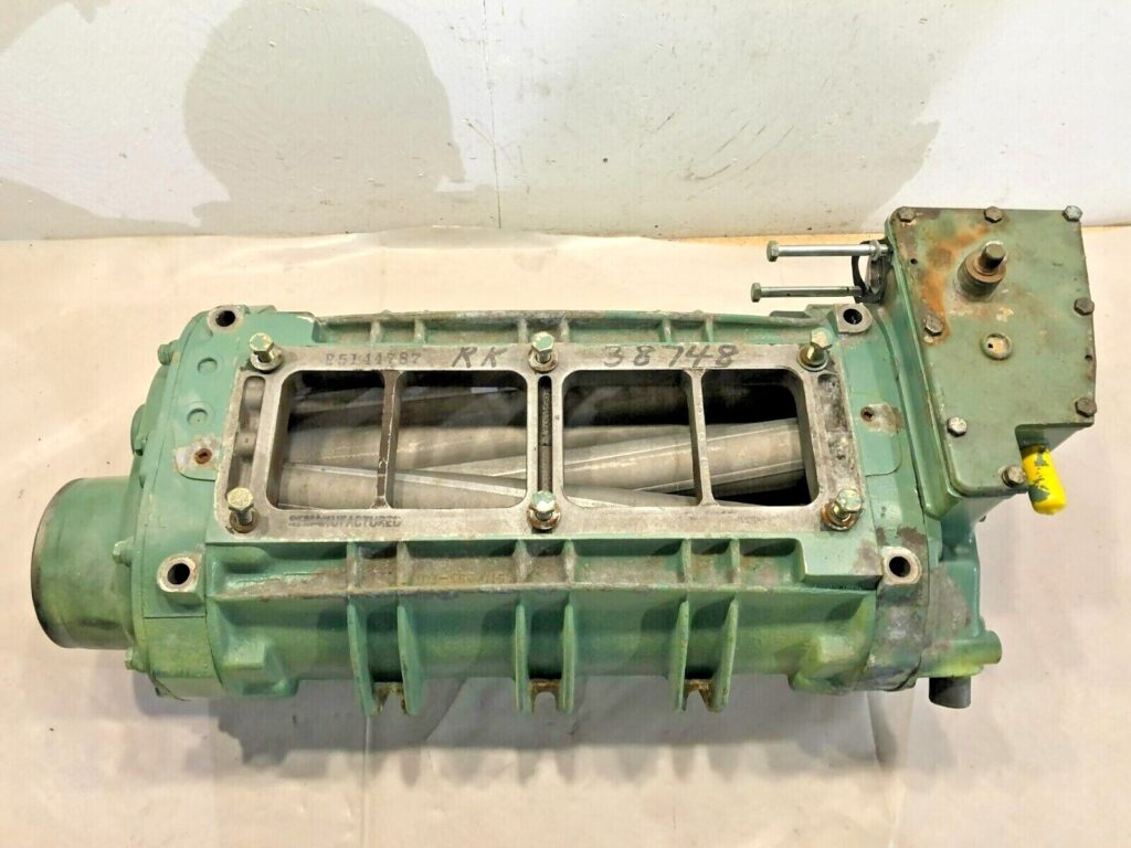 8V92T DETROIT DIESEL SUPERCHARGER BLOWER NON ECM MOTOR w/ Governor ...