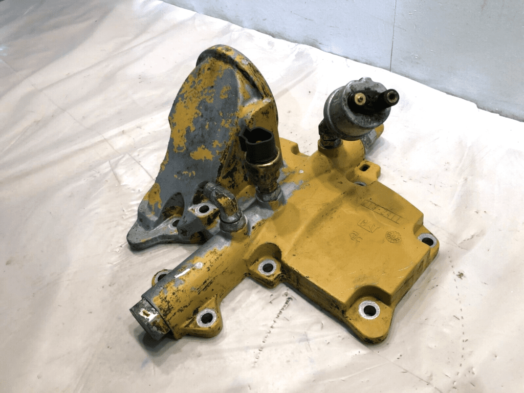 Caterpillar CAT C9 Diesel Engine Block Breather Mounting Plate 213-2411 ...