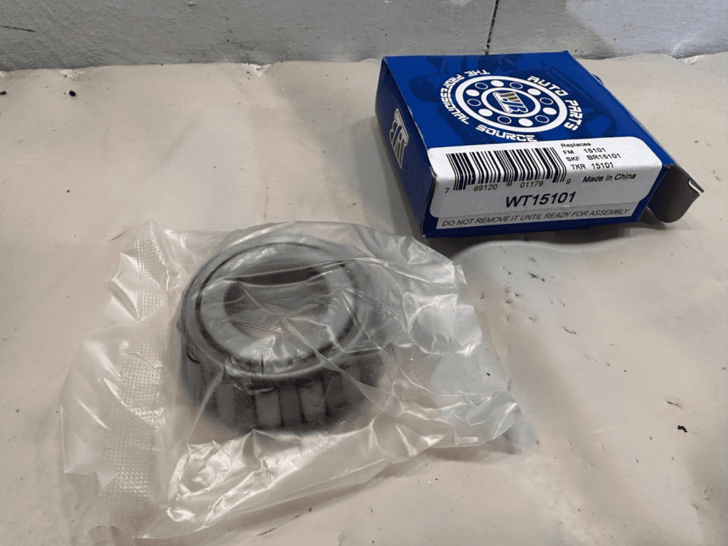 Front Wheel Bearing Tapered Roller Bearing Cone WT15101 Cross 15101 ...