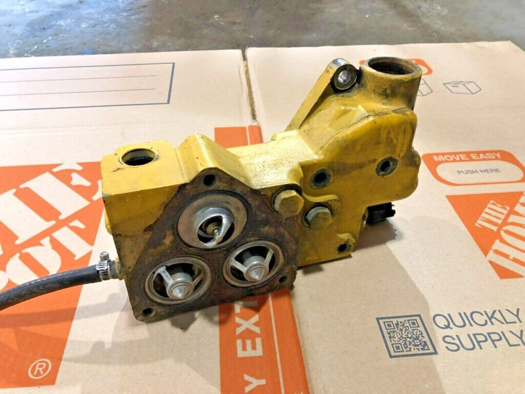 John Deere 6068 6.8L Thermostat with Housing Assembly R522776 OEM - ABC ...