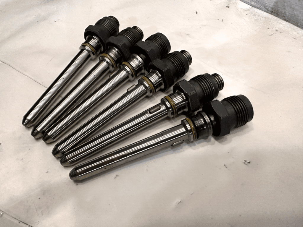 Set Of 6 Cummins ISC/ISL 8.3 Injector Fuel Supply Connector 2872288 OEM ...