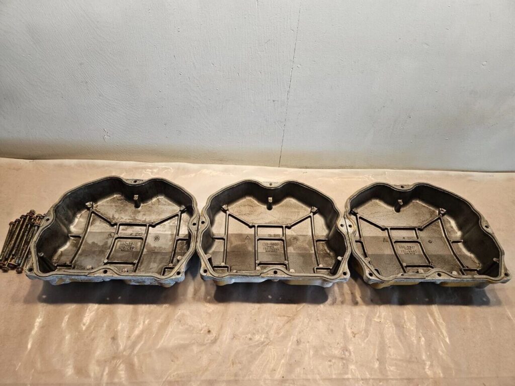 Set of 3 Caterpillar CAT C12 Diesel Engine Valve Covers with bolts 132 ...