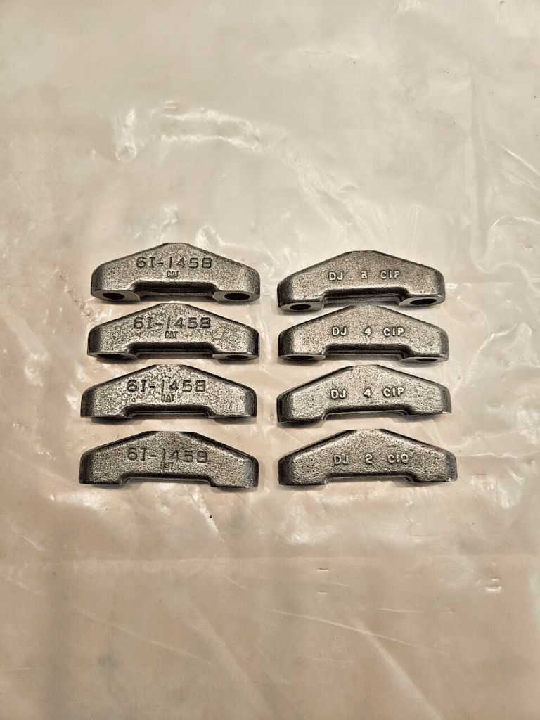 Set of 8 CAT C15 Caterpillar diesel engine Valve Bridges 6I-1458 OEM ...