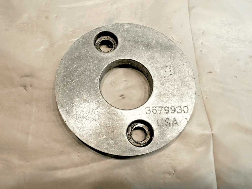 CUMMINS ISX15 Diesel Engine Camshaft Thrust Support Plate 3679930 OEM ...