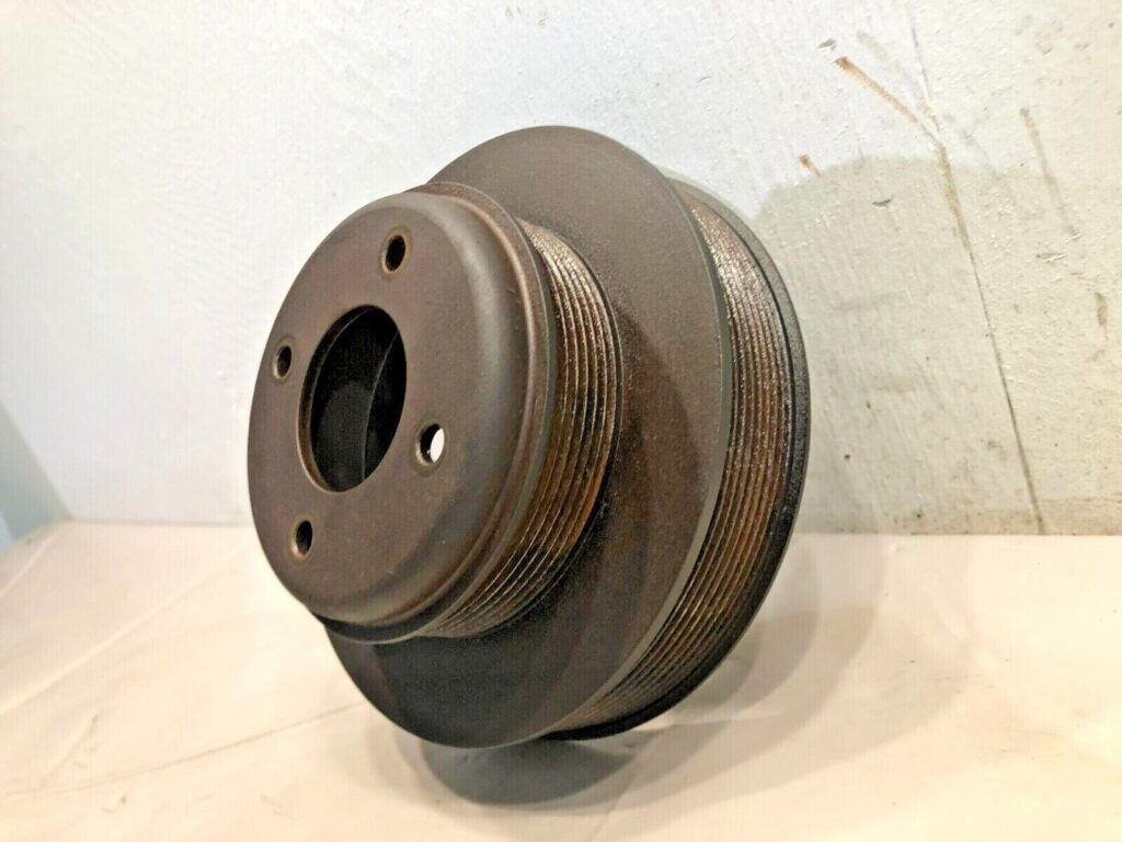 International VT365 Ford 6.0L Diesel Engine Crankshaft Pulley OEM - ABC ...