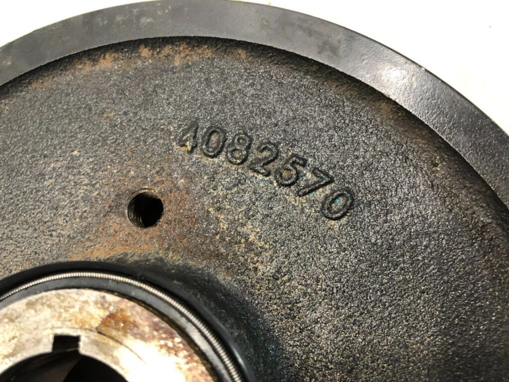 Cummins M11 ISM ETC Diesel Engine Fuel Pump Accessory Drive Pulley OEM ...