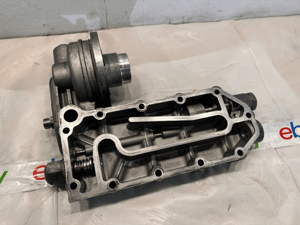 Cummins ISC ISL 8.3L Lube Oil Filter Adapter Head Housing 3974324 OEM ...