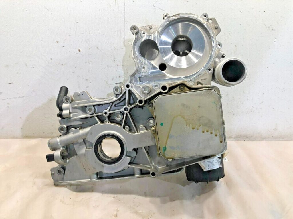 Cummins ISF2.8 Diesel Engine Front Cover 5475199 w Oil Cooler 5318533 ...