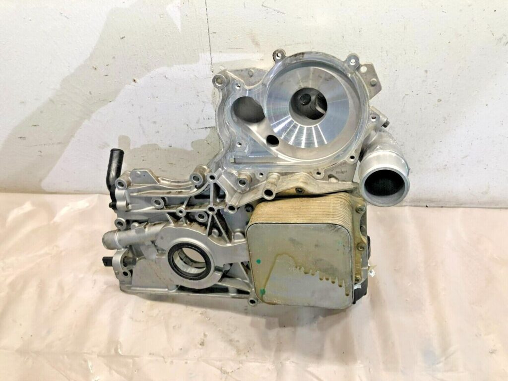 Cummins ISF2.8 Diesel Engine Front Cover 5475199 w Oil Cooler 5318533 ...