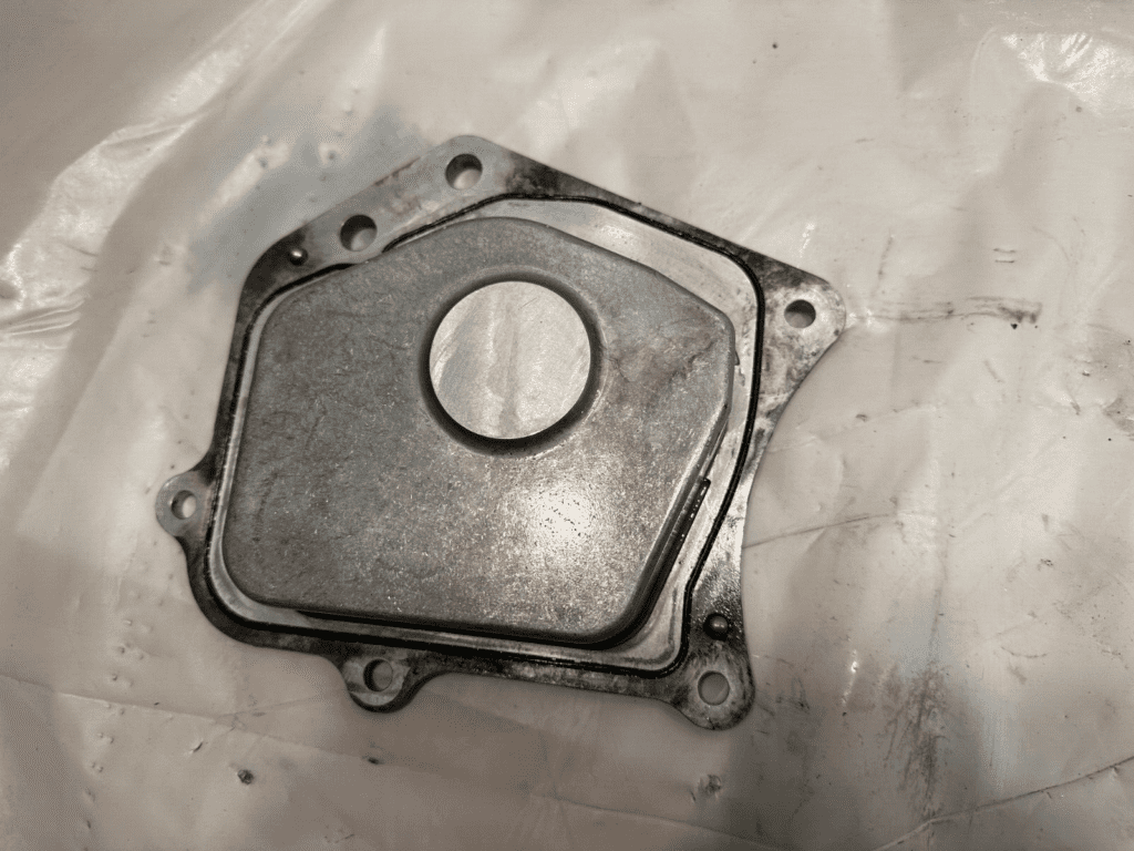 Cummins ISX15 Diesel Engine Gear Cover Sensor Adaptor Plate 3686901 OEM ...