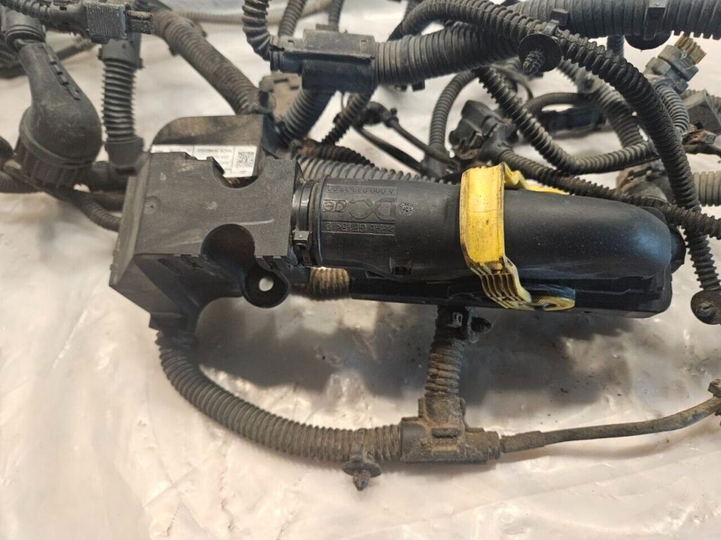 FREIGHTLINER CASCADIA DETROIT DD15 DIESEL ENGINE COMPLETE WIRING ...