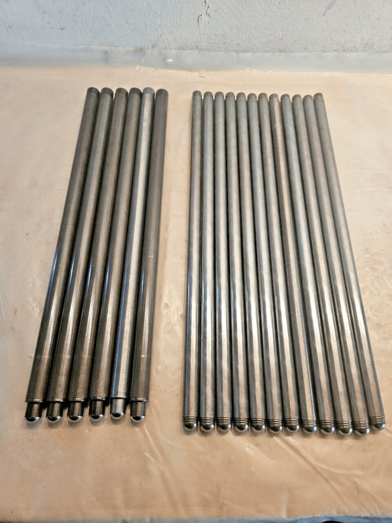 Set of 18 Cummins N14 Plus Diesel Engine Injector Exhaust Pushrods ...