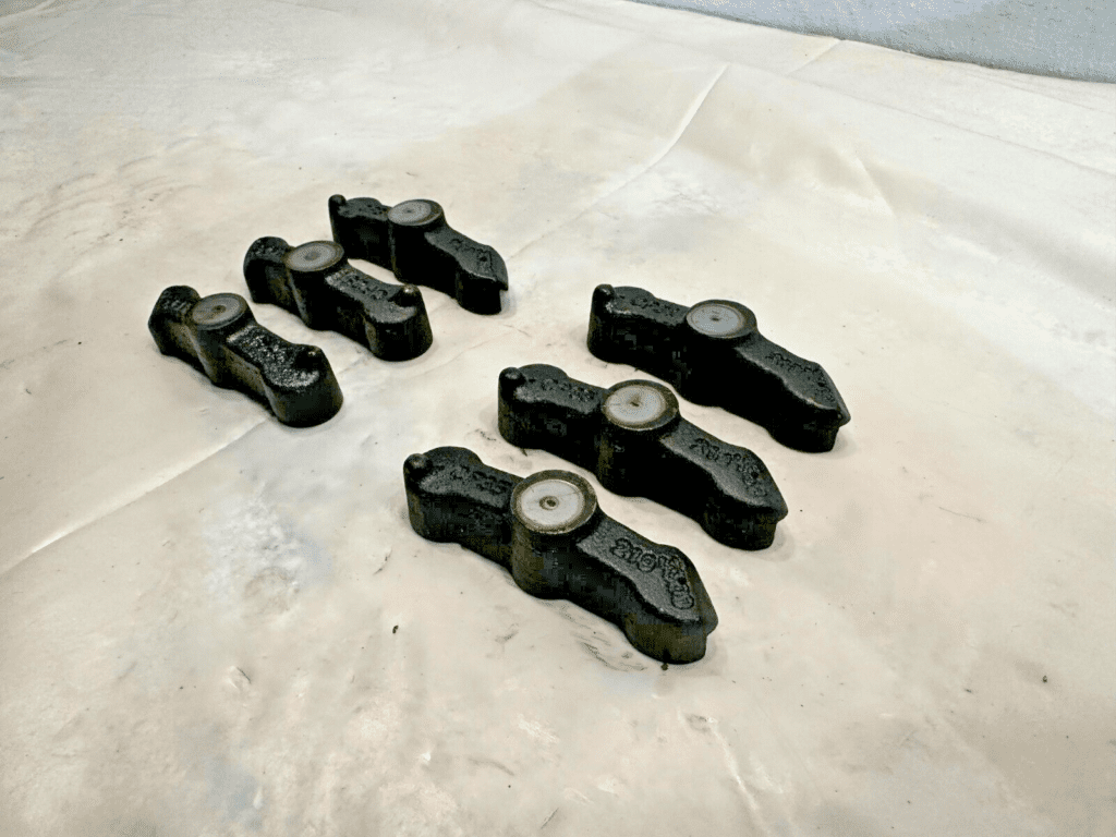Set of 6 Caterpillar CAT C7 Diesel Engine Rocker Arm Valve Bridge 219 ...