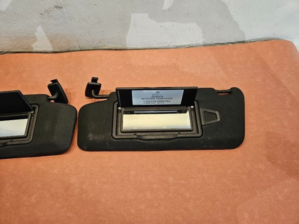 08-14 MERCEDES-BENZ C250 C300 C350 W204 SUN VISOR SHADES SUNVISORS ...