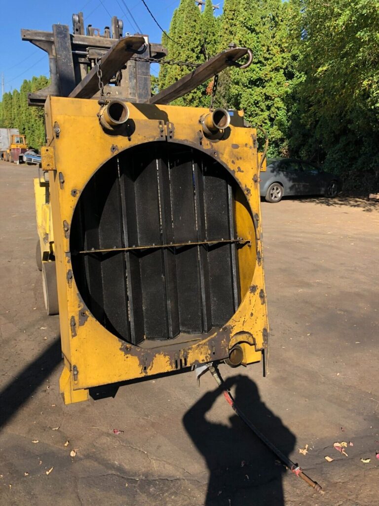 CATERPILLAR CAT 3508 DIESEL ENGINE COMPLETE RADIATOR ASSEMBLY 7W7668 ...