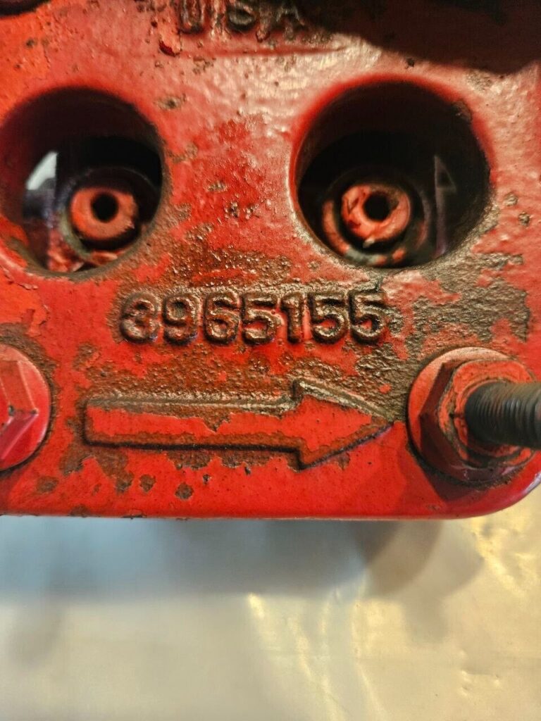 Cummins 8.3L ISL ISC Diesel Engine Fuel Filter Head Support 3969680 ...