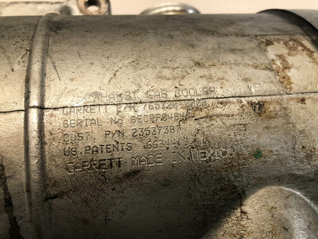 GENUINE DETROIT DIESEL SERIES 60 14.0L ENGINE EGR COOLER 23537387 OEM ...