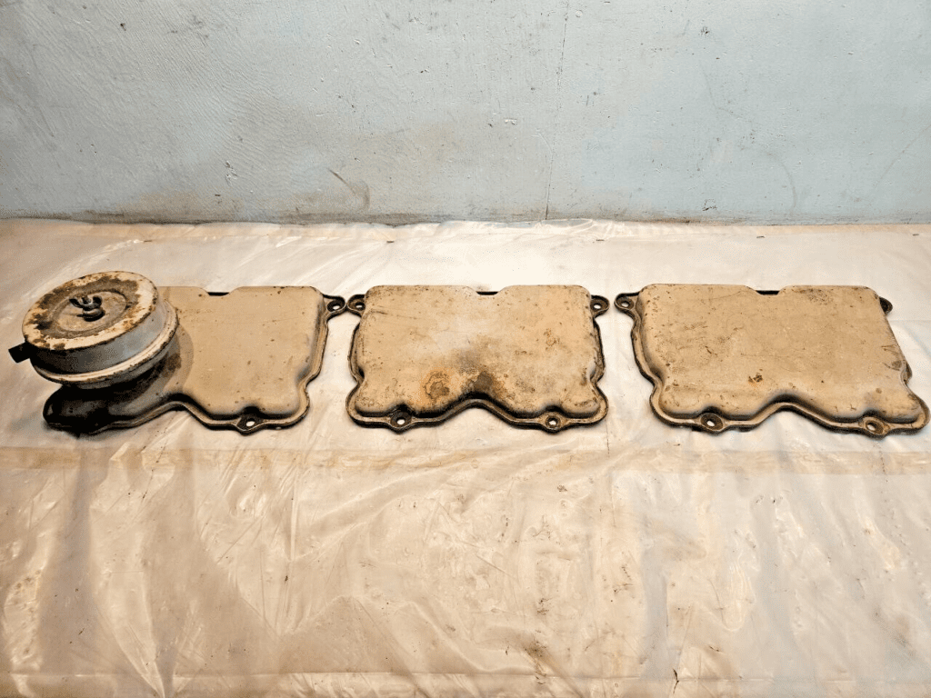 Set of 3 Cummins NTA 855 Diesel Engine Steel Rocker Valve Cover 3006358 ...