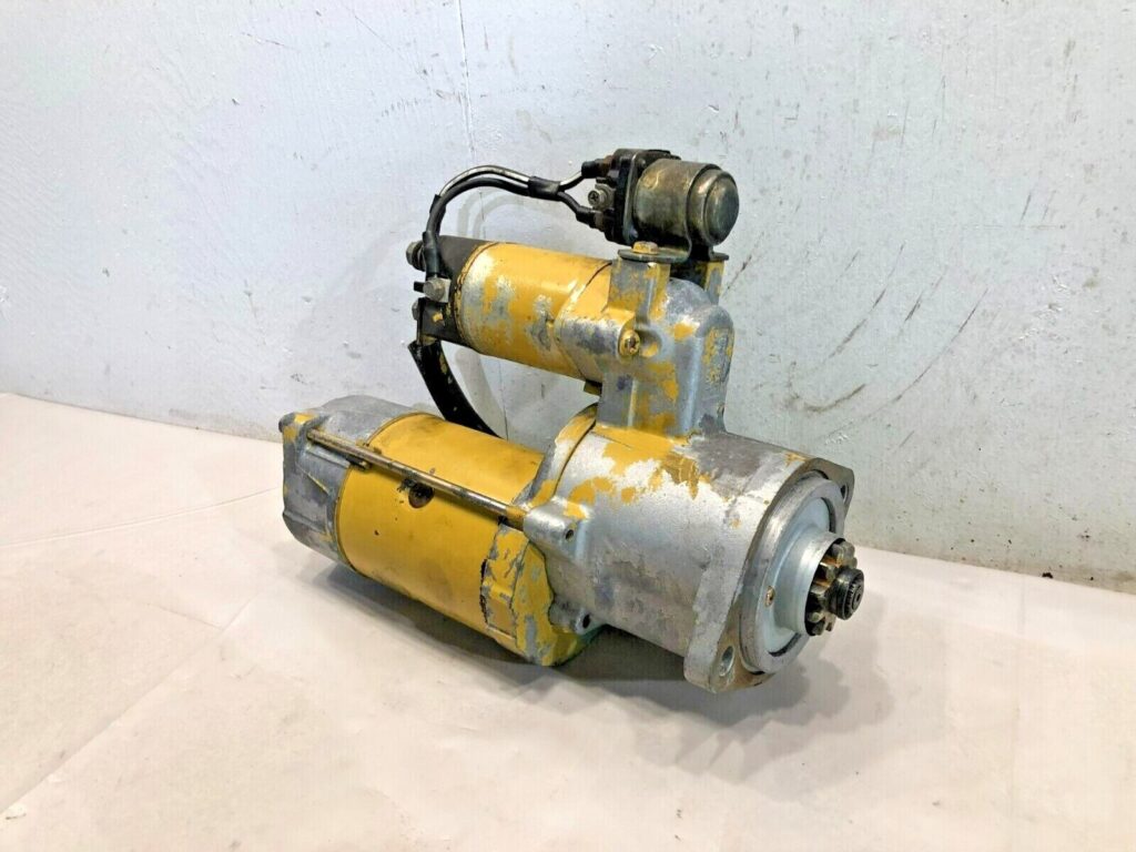 CAT 3064 Diesel Engine Starter Motor Caterpillar EXCAVATORS Mitsubishi ...