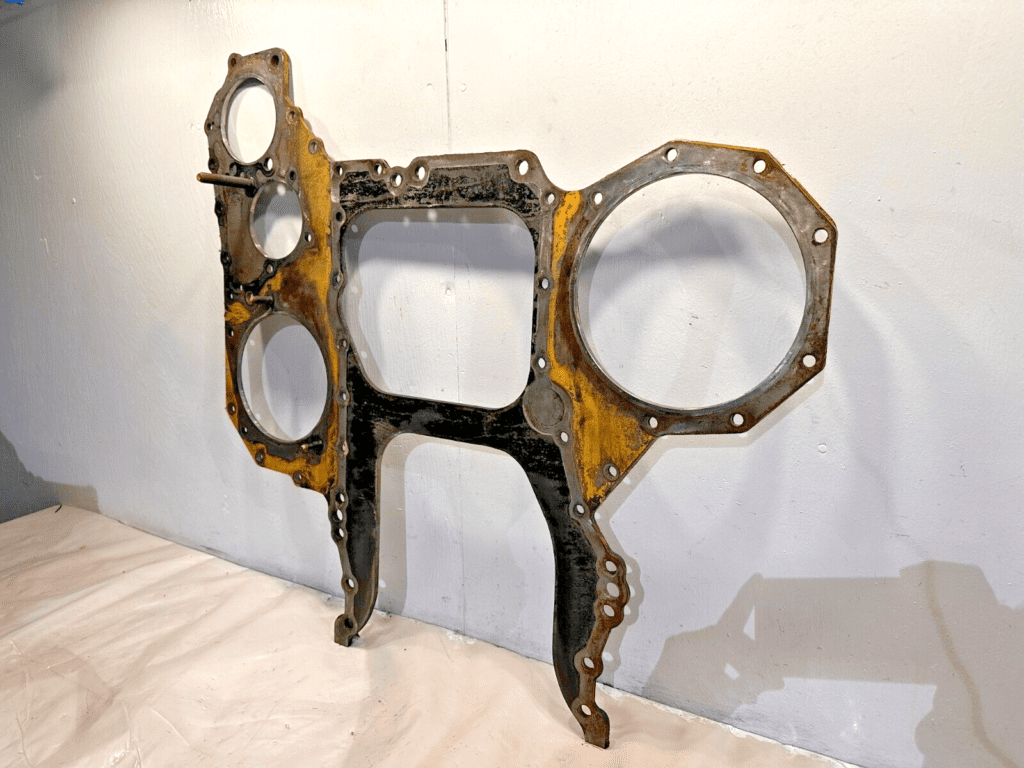 CAT 3406B Caterpillar Diesel Engine Timing Cover Plate 7W4886 OEM - ABC ...