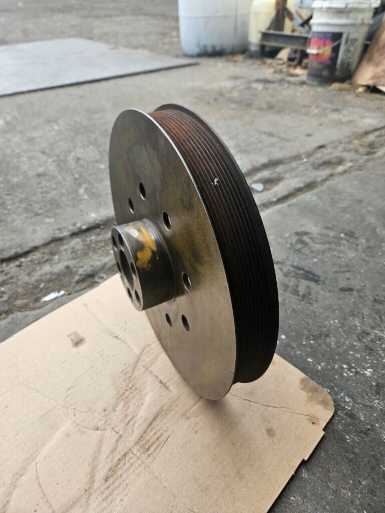 CAT C-12 Caterpillar Diesel Engine Crankshaft Pulley 142-1990 OEM - ABC ...