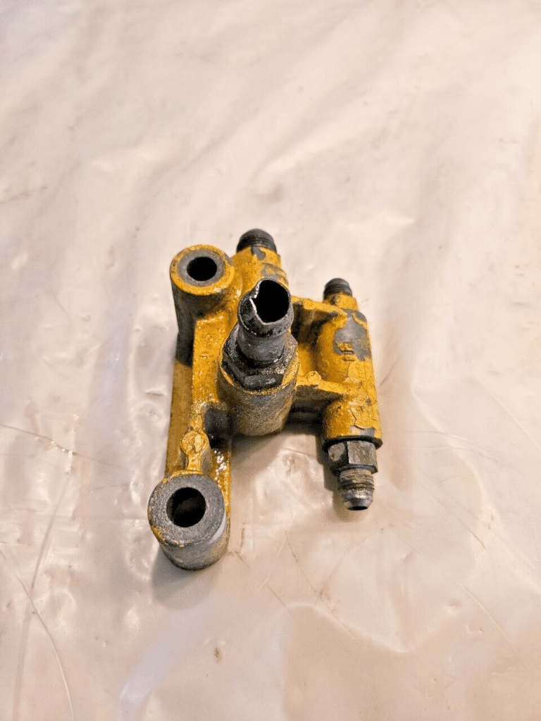 CAT C-15 Caterpillar Diesel Engine Coolant Manifold 168-0300 OEM - ABC ...
